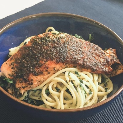 Cajun Blackened Salmon
